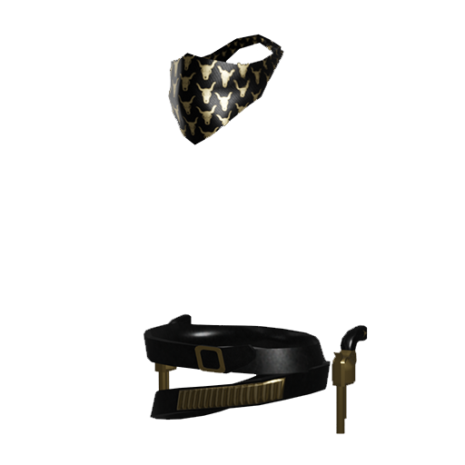 Bufalo Cowboy Bandana & Colts - Decentraland Marketplace