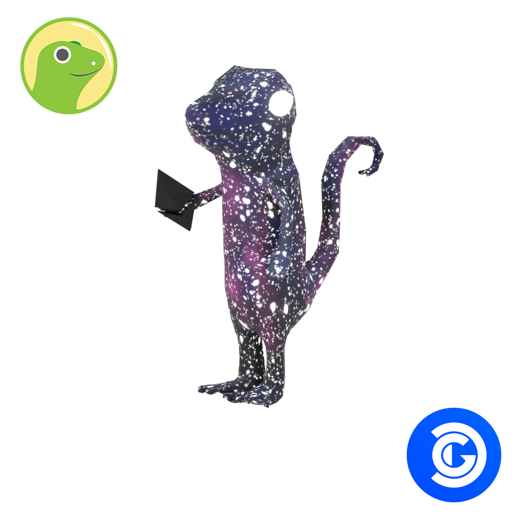 Galaxy Gecko - Decentraland Marketplace
