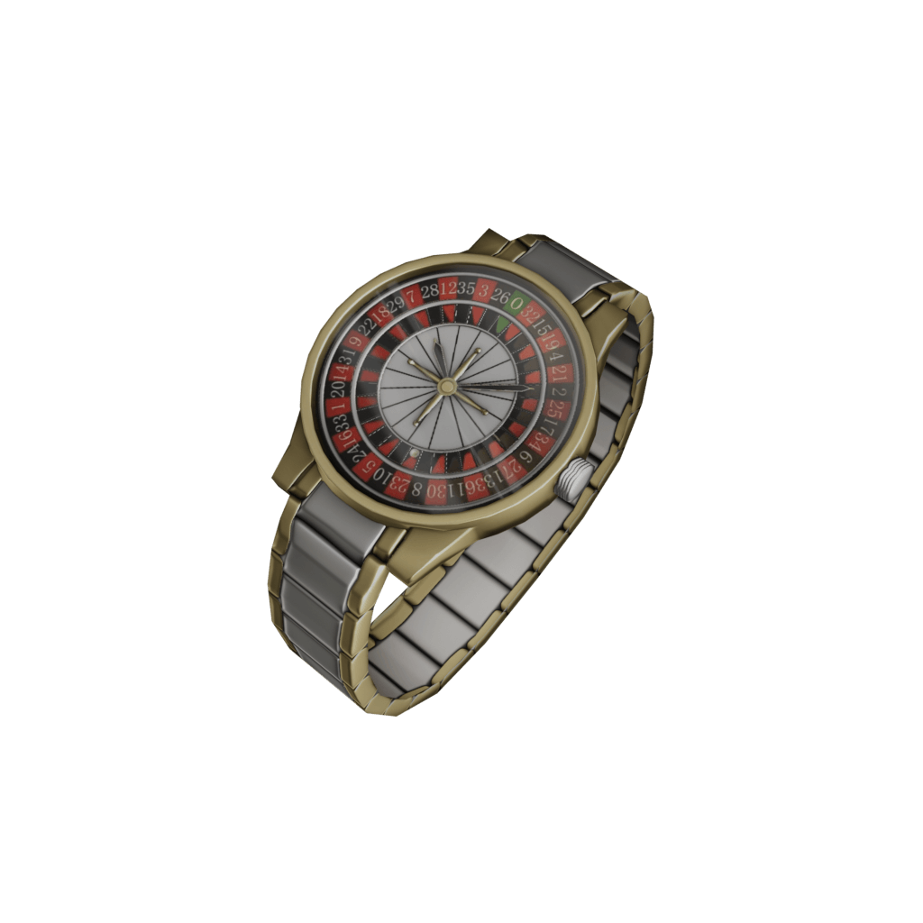 Roulette Watch - Metal - Decentraland Marketplace