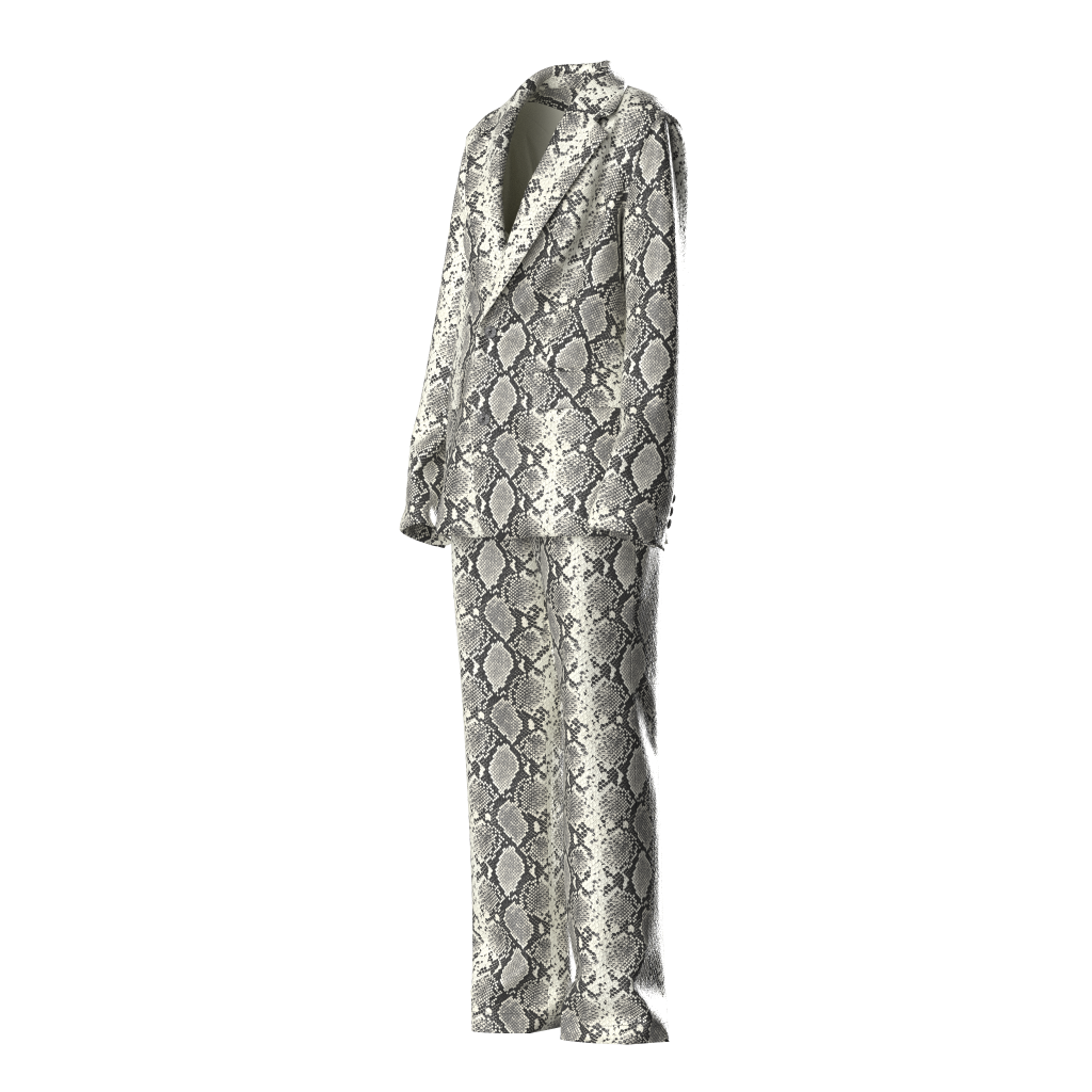 Snakeskin Leather Suit - Decentraland Marketplace