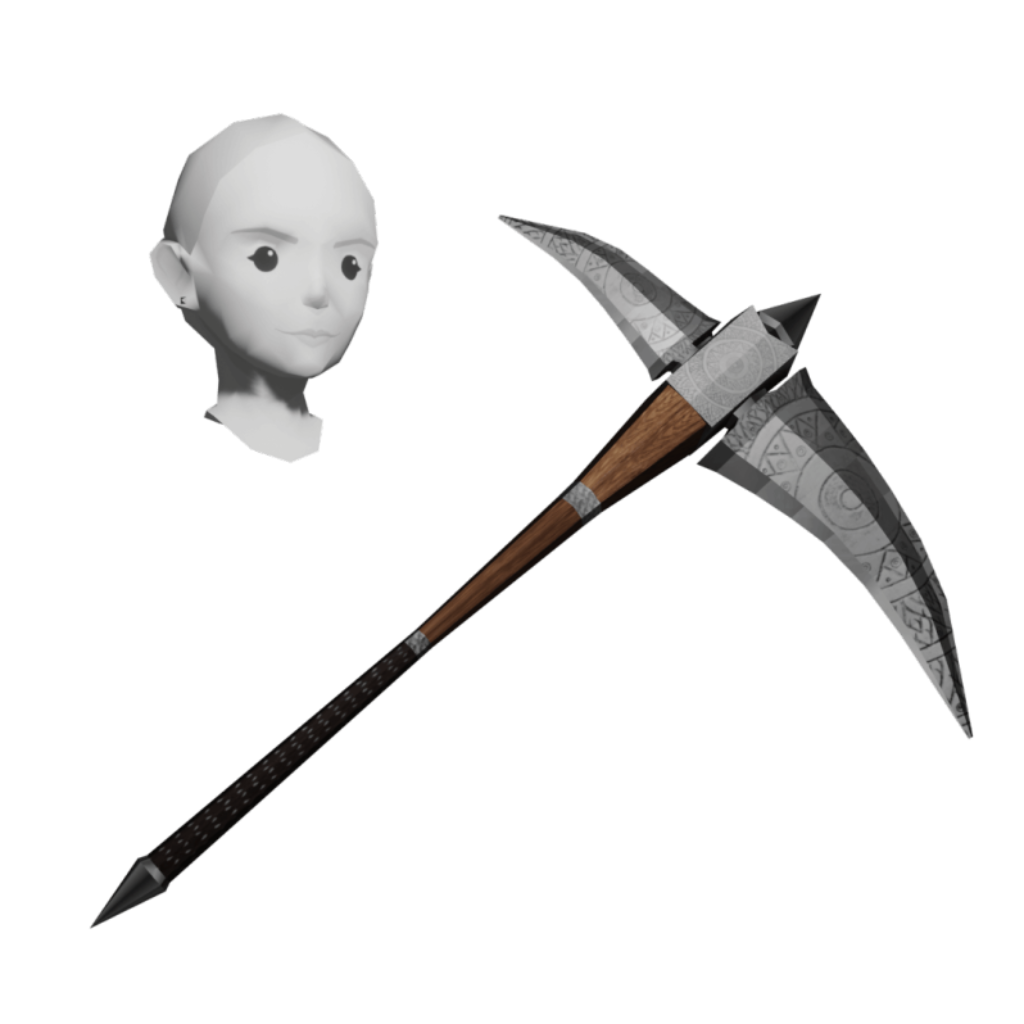 Steel Pickaxe Decentraland Marketplace