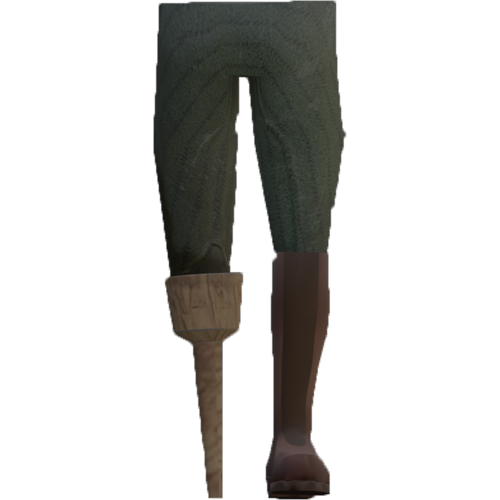 KingX | Pirate Wooden Leg - Decentraland Marketplace