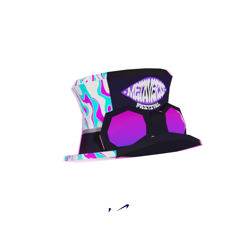 Metaverse Festival White Hat - Decentraland Marketplace