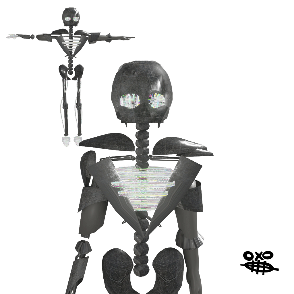 Cyber Skeleton - Decentraland Marketplace