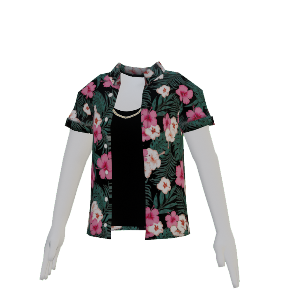 hawaiian-shirt-decentraland-marketplace